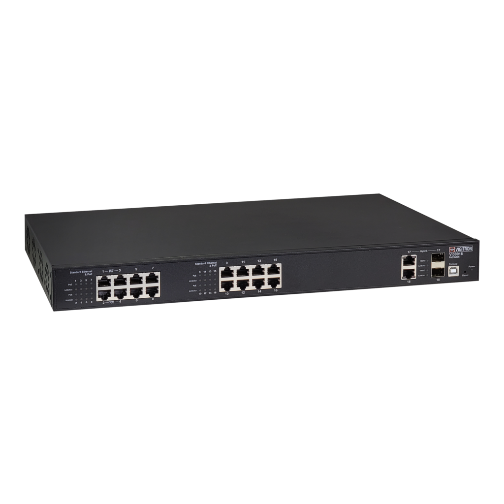 Vigitron | Vi30018 Network Switches | PoE Switches